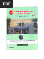 UGHG Hostel Admission Details 2025 | PDF | University And College ...