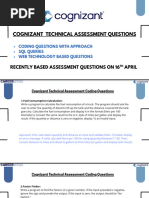 Capgemini Coding CheatSheet | PDF | String (Computer Science) | Matrix (Mathematics)
