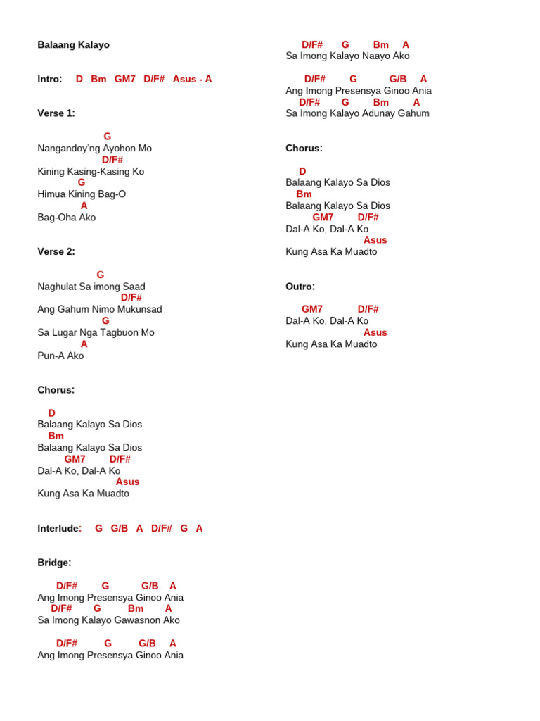 Balaang Kalayo | PDF