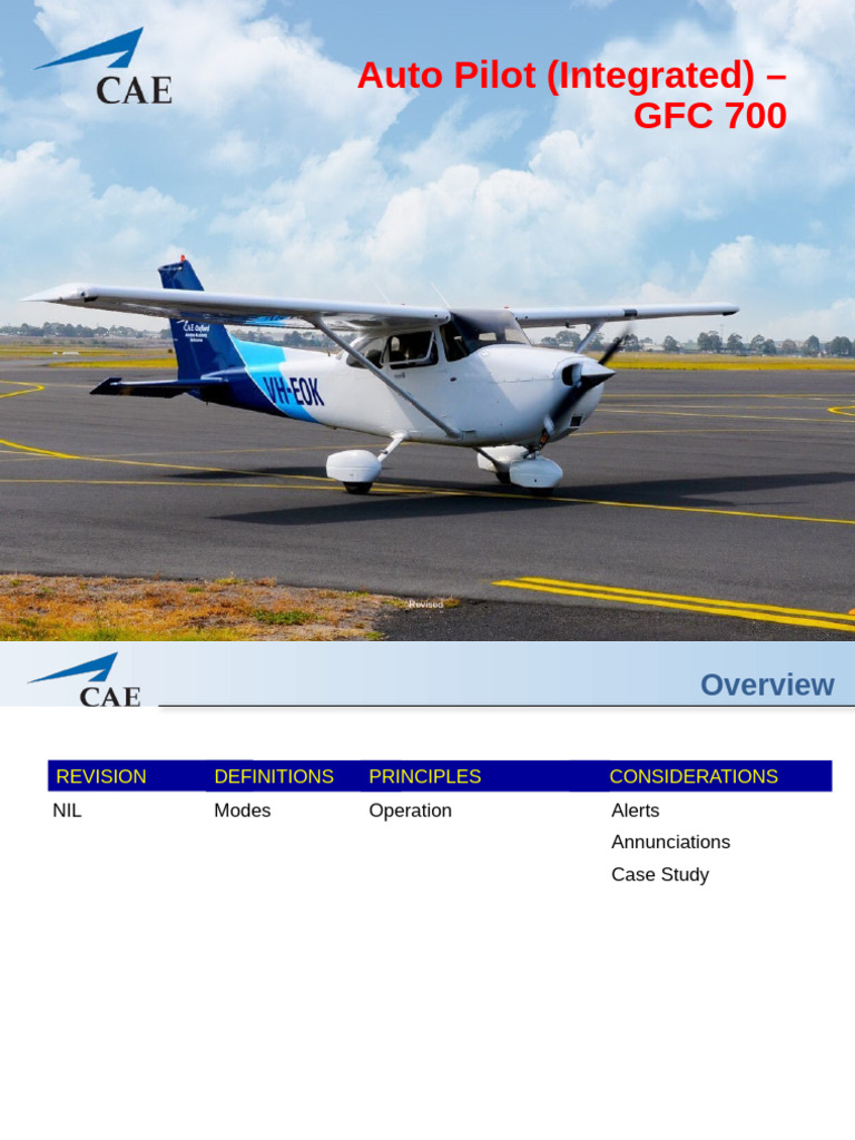 Auto Pilot (Integrated) - GFC 700 | PDF | Aircraft Flight Control ...