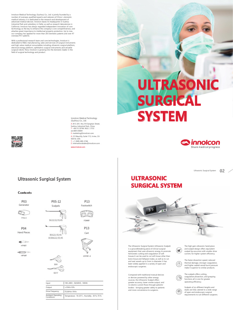 Brochure of Ultrasonic Surgical Energy Device 2024.11.05 | PDF ...