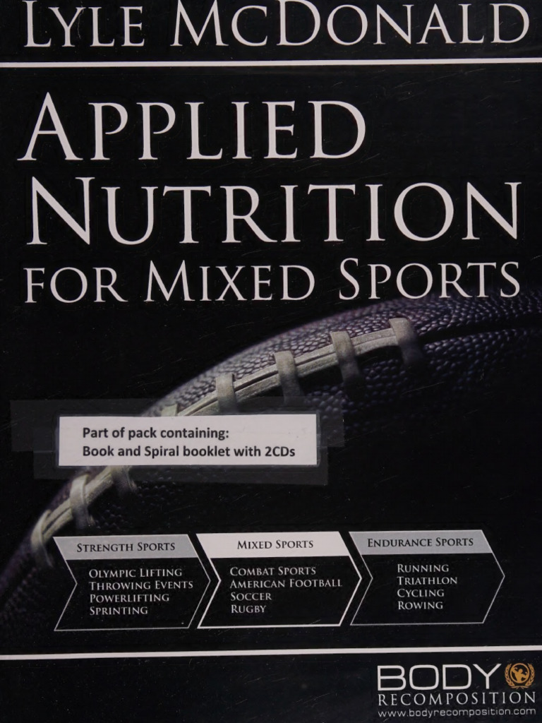 Applied Sports Nutrition For Mixed Sports - Lyle McDonald - PS, 2010 ...