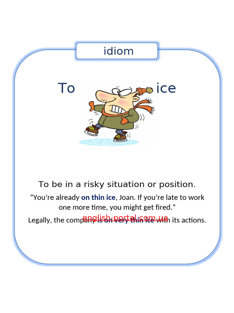 Understanding Winter Idioms | PDF