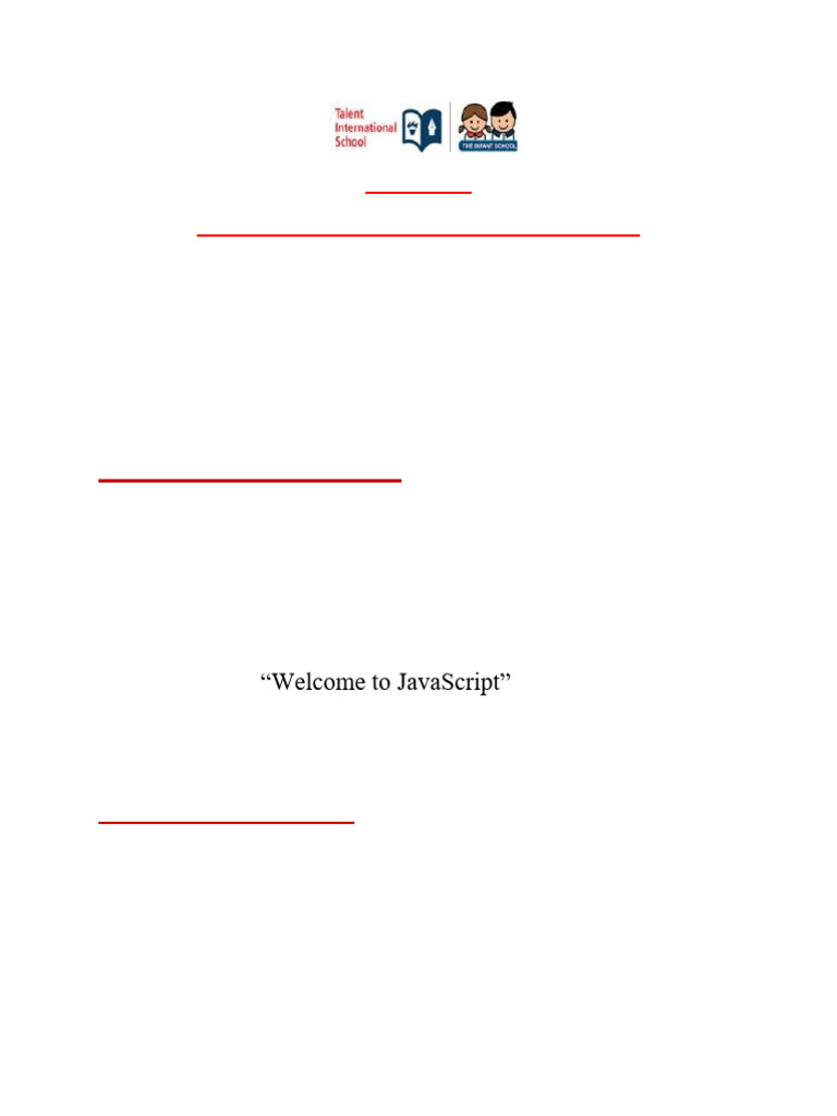 Chapter 5 Javascript | PDF