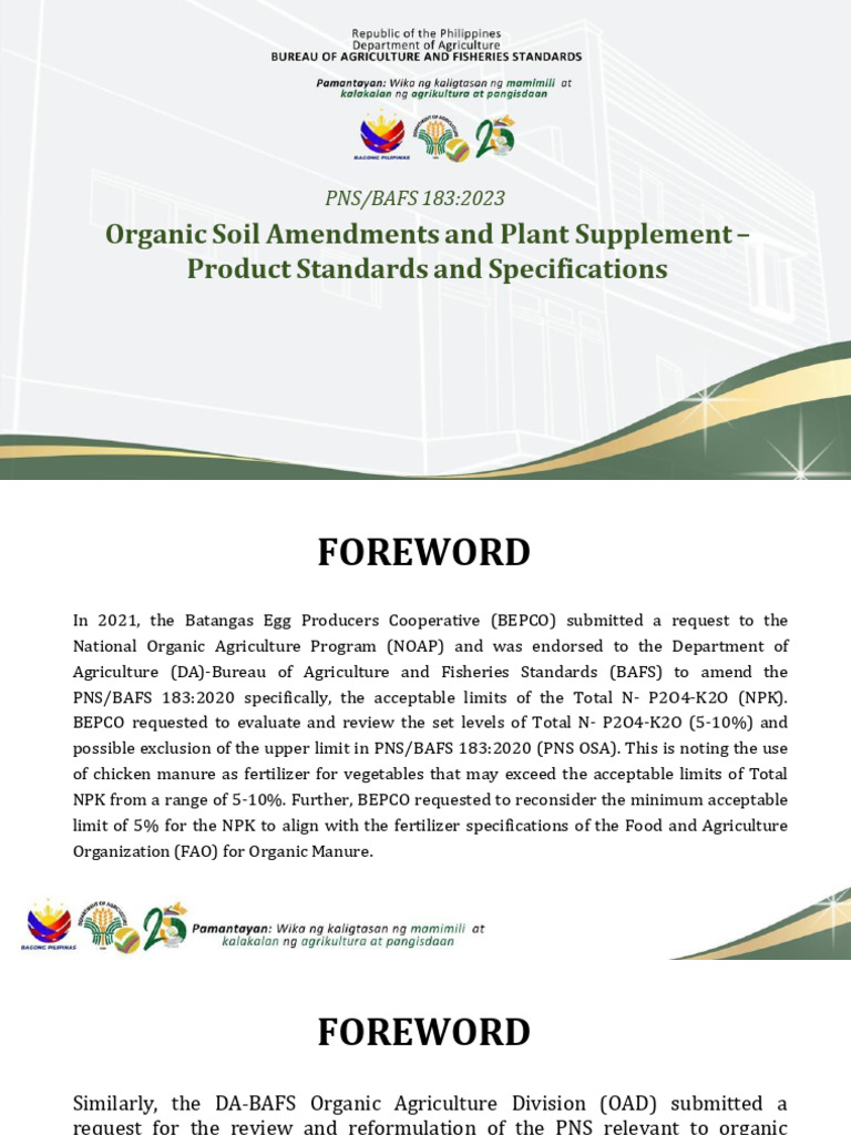 Module 2 - OAD OSAPS Orientation | PDF | Soil | Agriculture