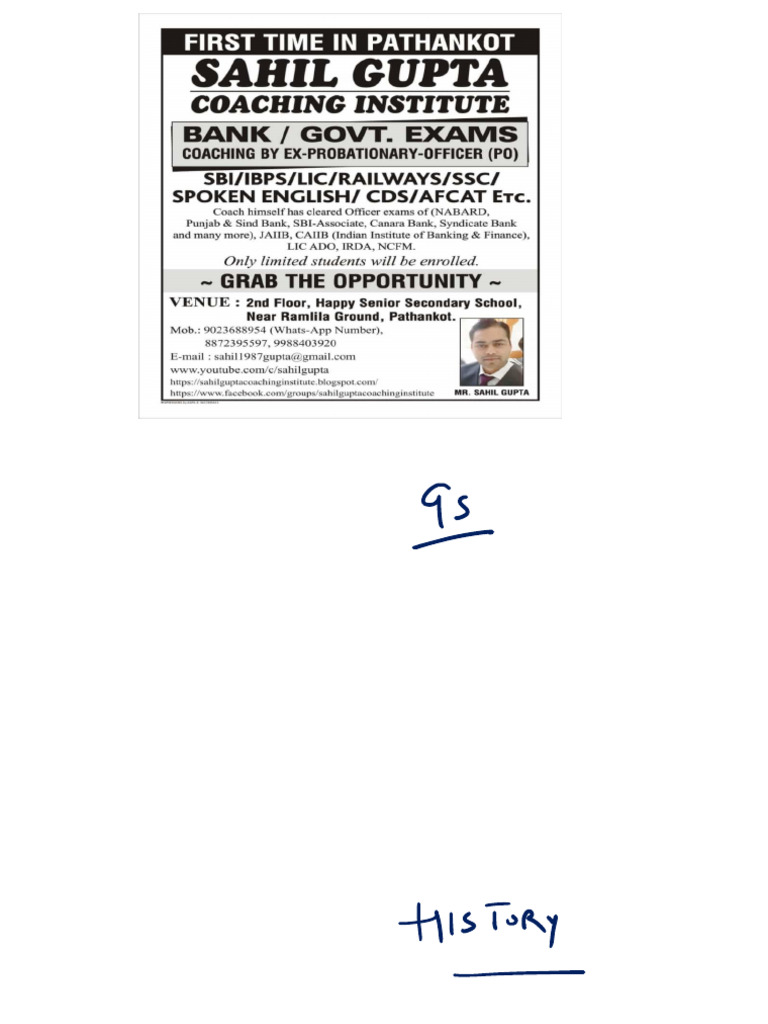 History Class 4 | PDF