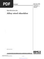 Indian Standard for Shackles IS 6132 | PDF | Screw | International ...