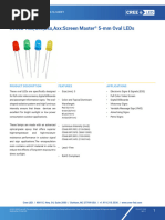 Data Sheet Led 5mm RGB | PDF | Light Emitting Diode | Color