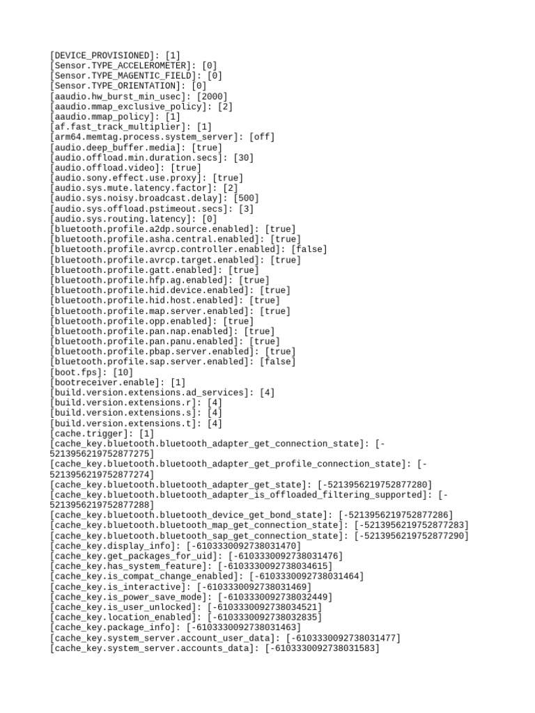 Android Device Configuration Settings | PDF | Computing