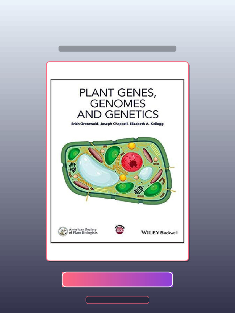 Plant Genes Genomes and Genetics Ebook and TestBank Bundle Unlocked ...