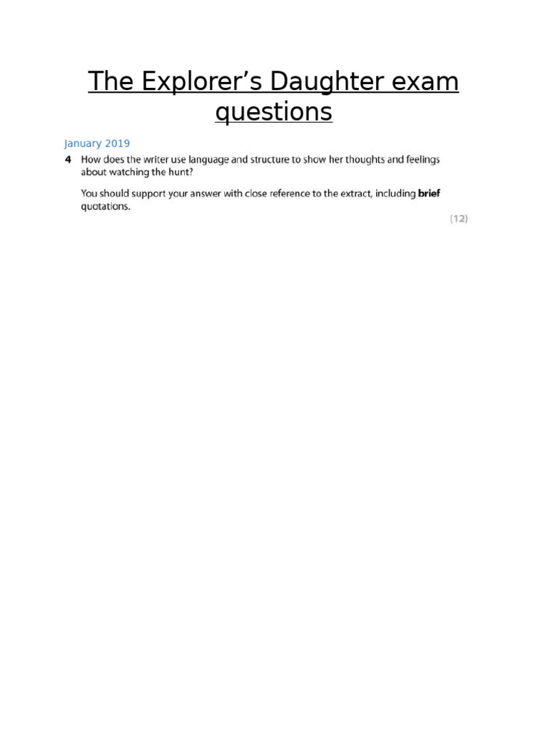 The Explorer | PDF