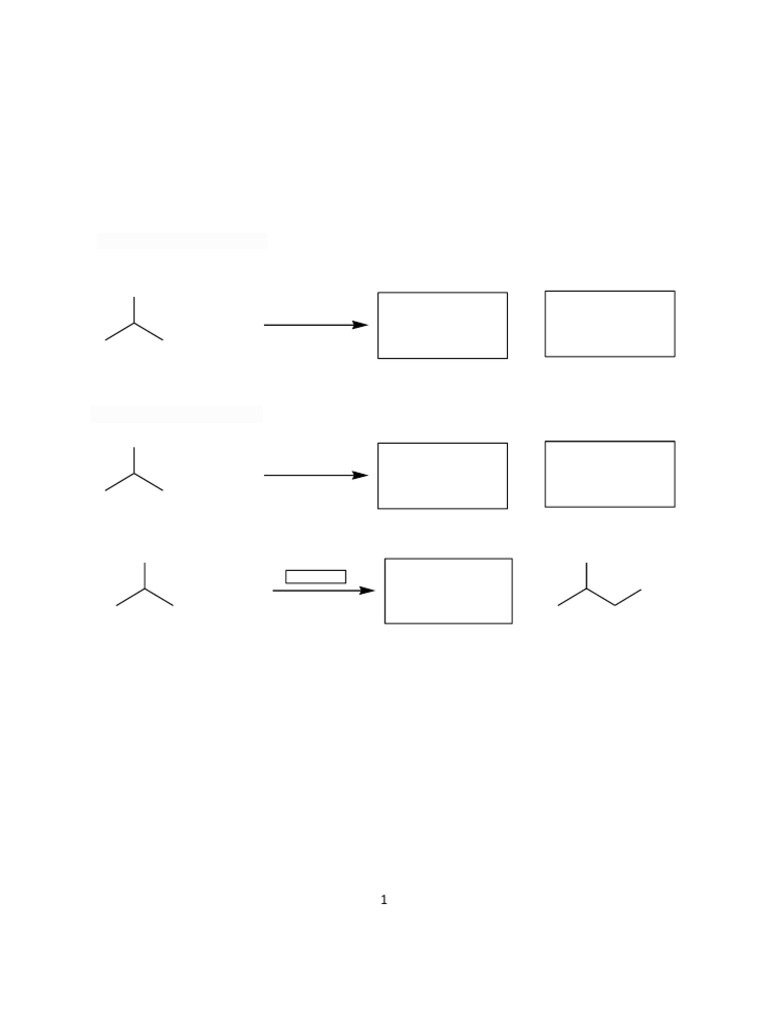 Alkenes and Arenes Reaction Exercises | PDF | Alkene | Chlorine