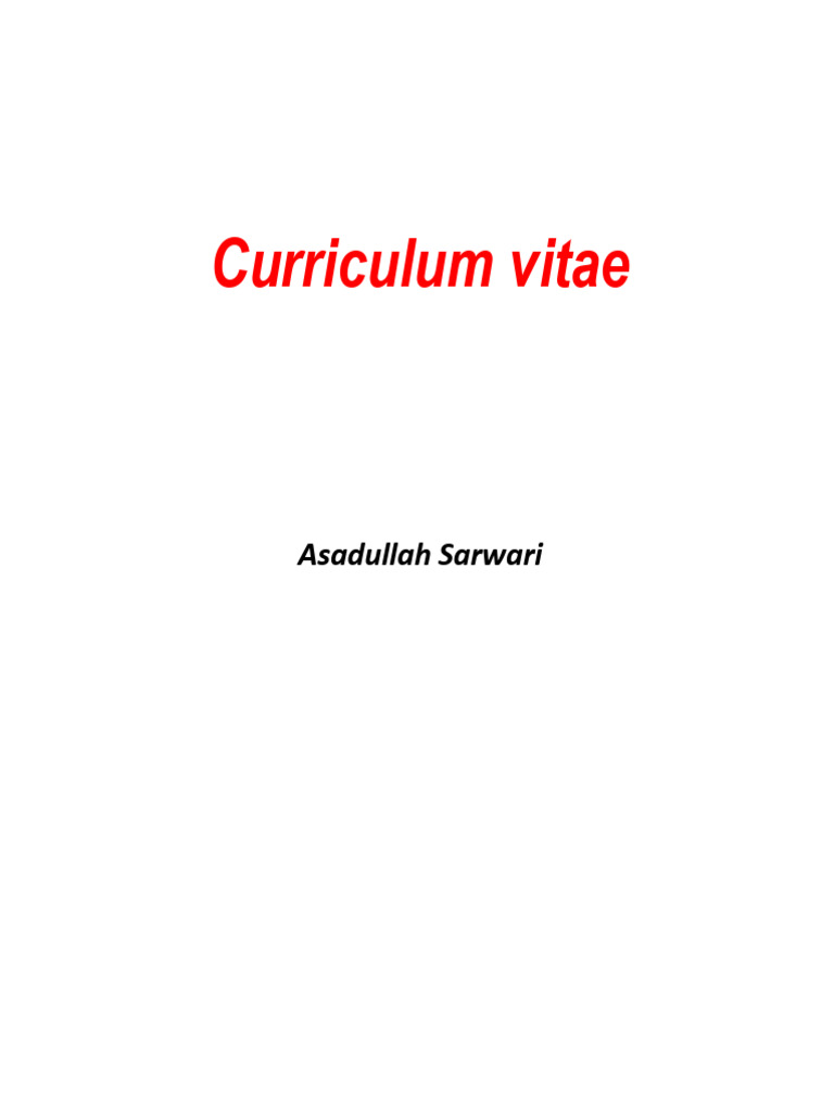 Cover Letter | PDF