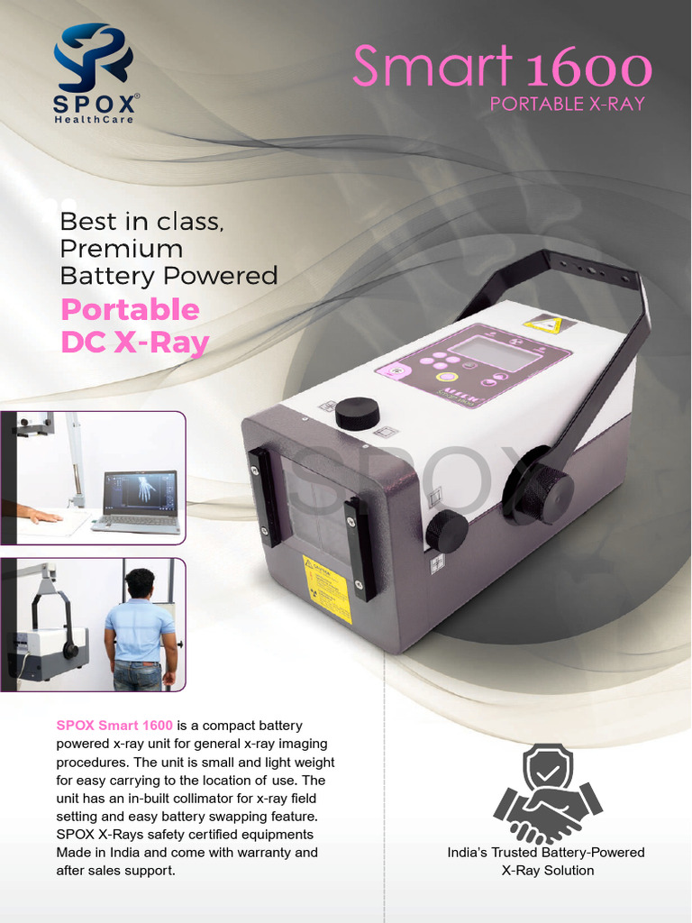 Portable X-Ray Unit by SPOX Healthcare | PDF