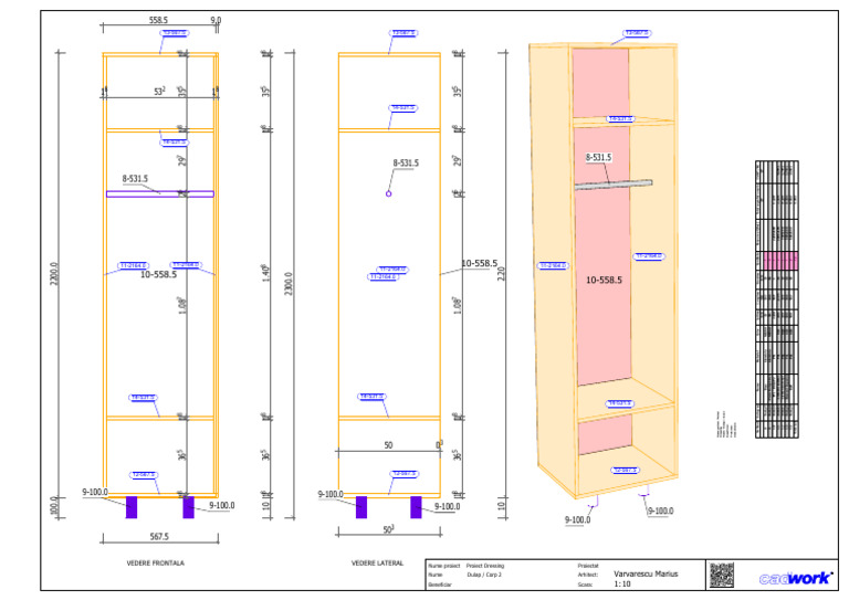 Dulap 2 Project Specifications | PDF