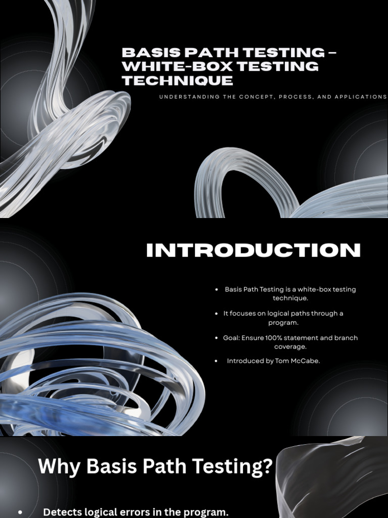 Basis Path Testing in Software Engineering | PDF | Mathematical ...