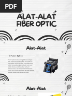 Alat Alat Fiber Optic Beserta Fungsinya | PDF