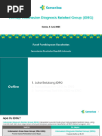 Pengantar iDRG - Sosialisasi RS Vertikal | PDF