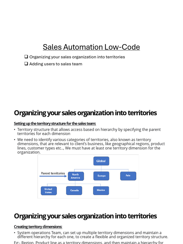 Sales Automation Low-Code | PDF | User (Computing) | Information Technology