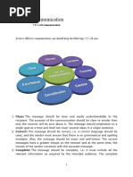The 7 W's of Effective Communication | PDF | Communication | Etiquette