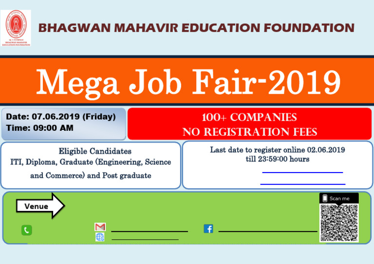 Mega Job Fair 2019 in Surat | PDF