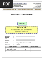 Grade 4 Mathematics Project Term 3 2024 - 051352 | PDF | Mathematics