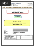 Gr6 Drama PROJECT | PDF | Body Language | Grammar