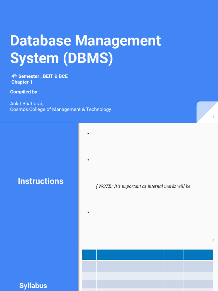 Overview of Database Management Systems | PDF | Databases | Relational ...