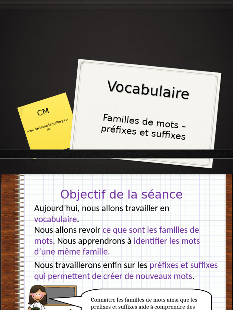 Familles de Mots | PDF | Linguistique | Langues