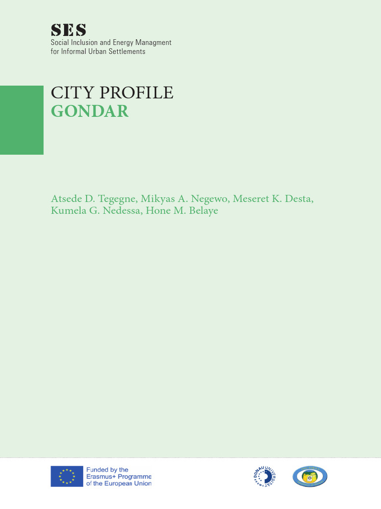 Gondar City Profile: History & Development | PDF | Ethiopia | Human ...