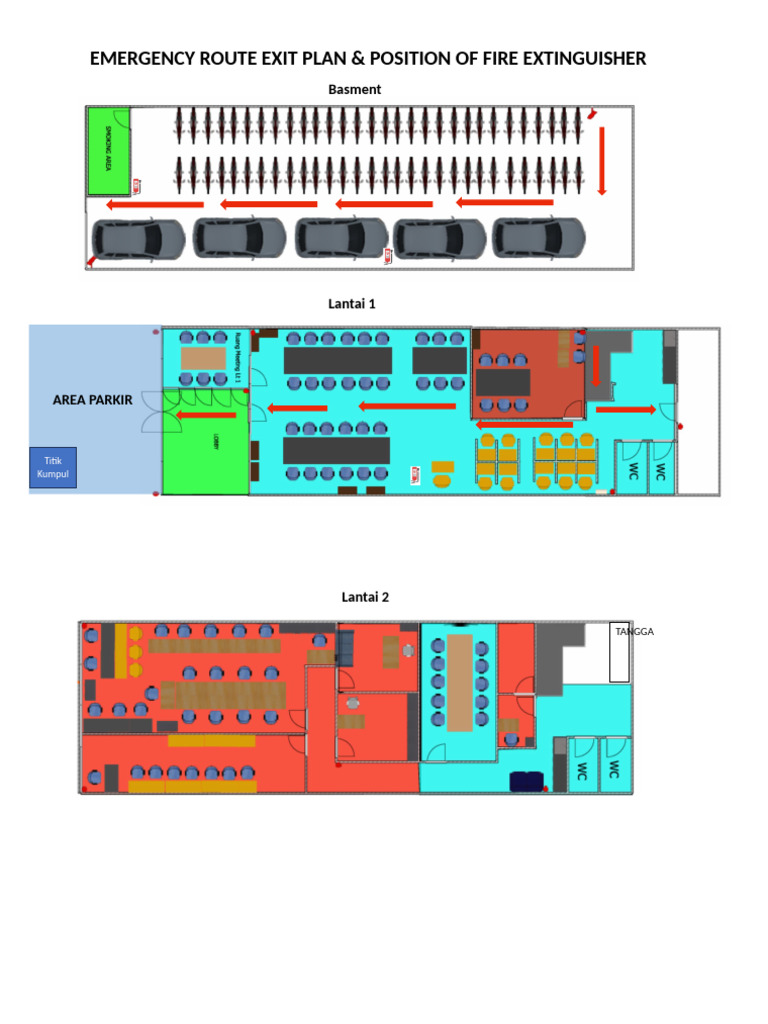 Emergency Route Exit Plan | PDF