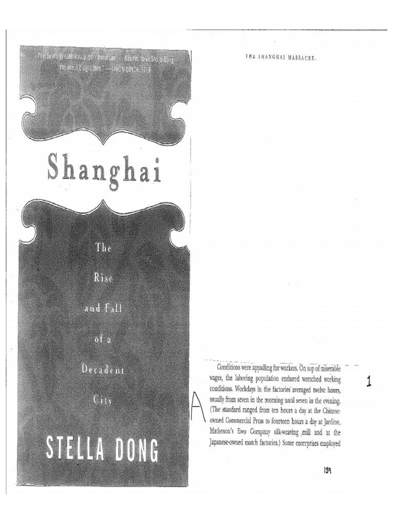 1) Dong Shanghai Work Conditions | PDF