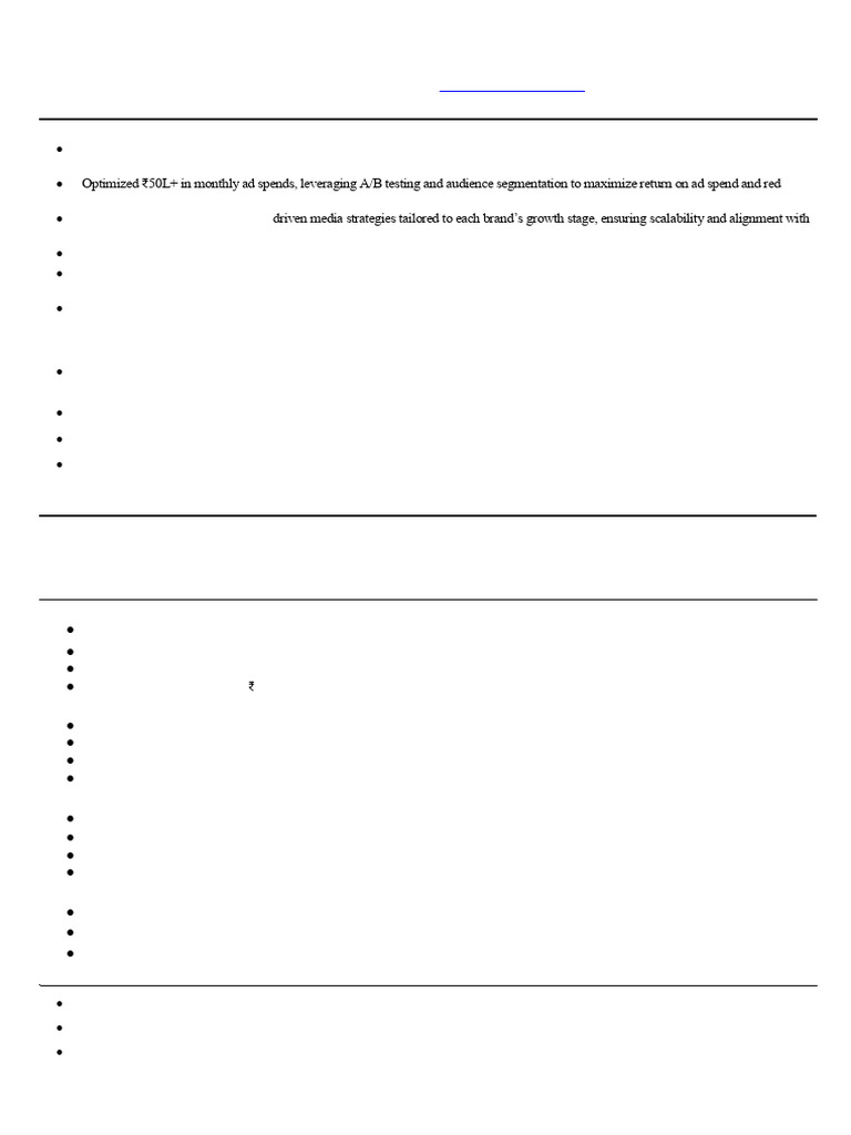 Swati Updated CV 2025 | PDF | Marketing | Economies