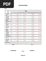 Formulir Pemantauan Kebersihan Ceklis | PDF