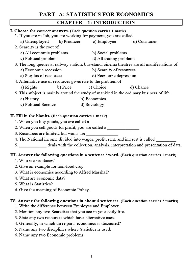 Study of Mankind in Economics | PDF | Questionnaire | Economics
