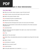 Class 6 Civics: Rural Administration Worksheet | PDF | Police | Law ...