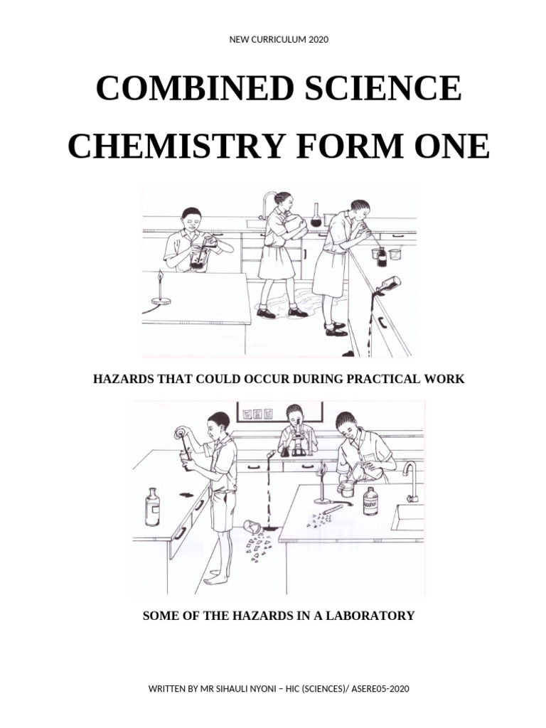 CHEMISTRY COMBINED SCIENCE FORM 1 2020 TERM 2 Og | PDF | Fuels | Filtration