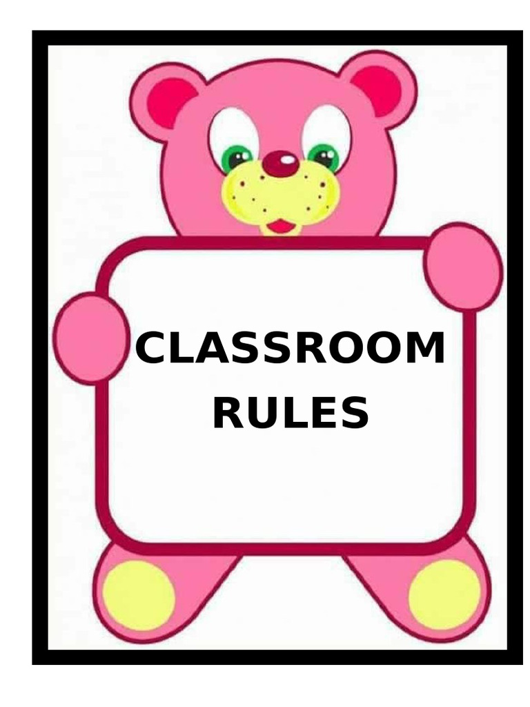 Classroom Rules | PDF