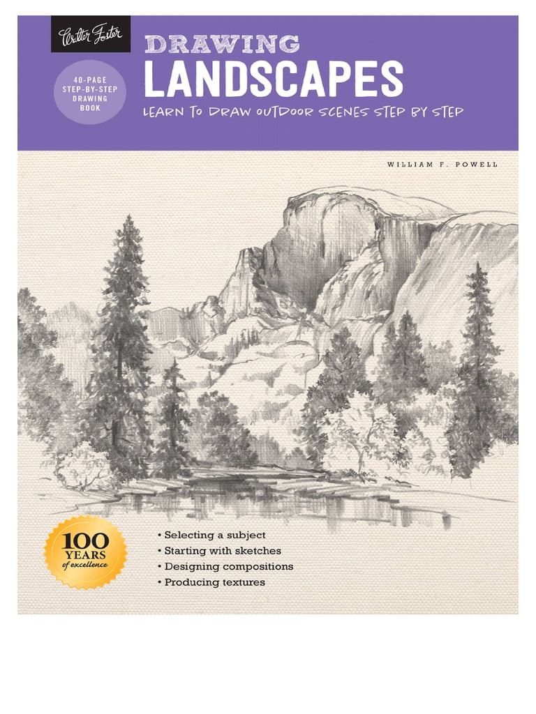 Step-by-Step Landscape Drawing Guide | PDF | Drawing | Composition ...