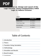 ? CMOS NAND Gate Layout Design Using Cadence Virtuoso | PDF | Logic ...
