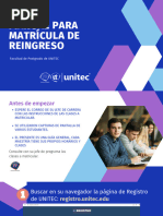 Guía de Matrícula Online UTP | PDF | Software | Informática