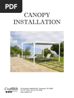 ACP Canopy Installation Methodology | PDF | Welding | Construction