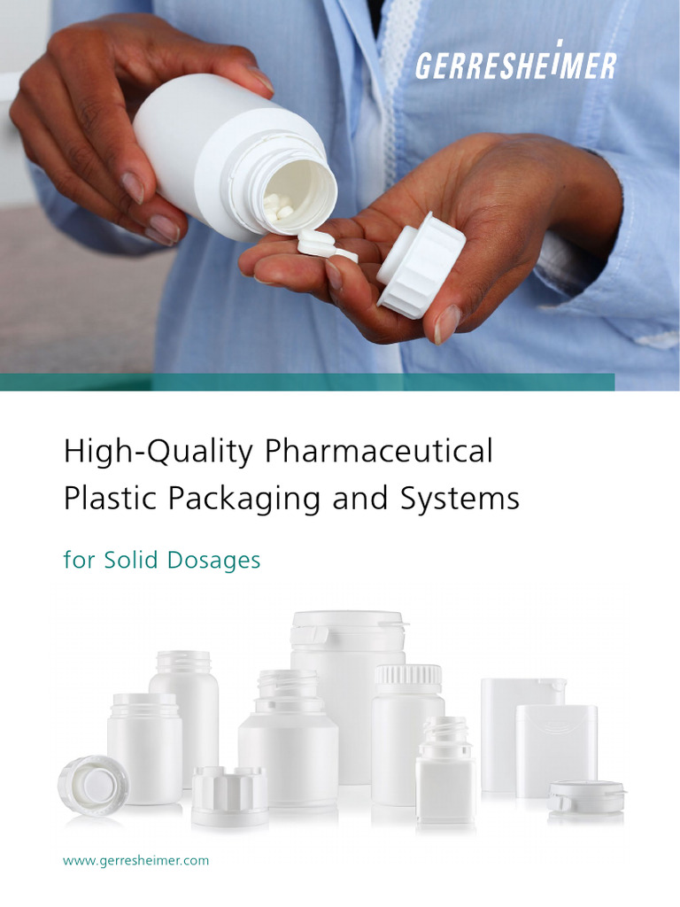 Gerresheimer Bolesławiec Packaging Solutions | PDF | Pharmacology
