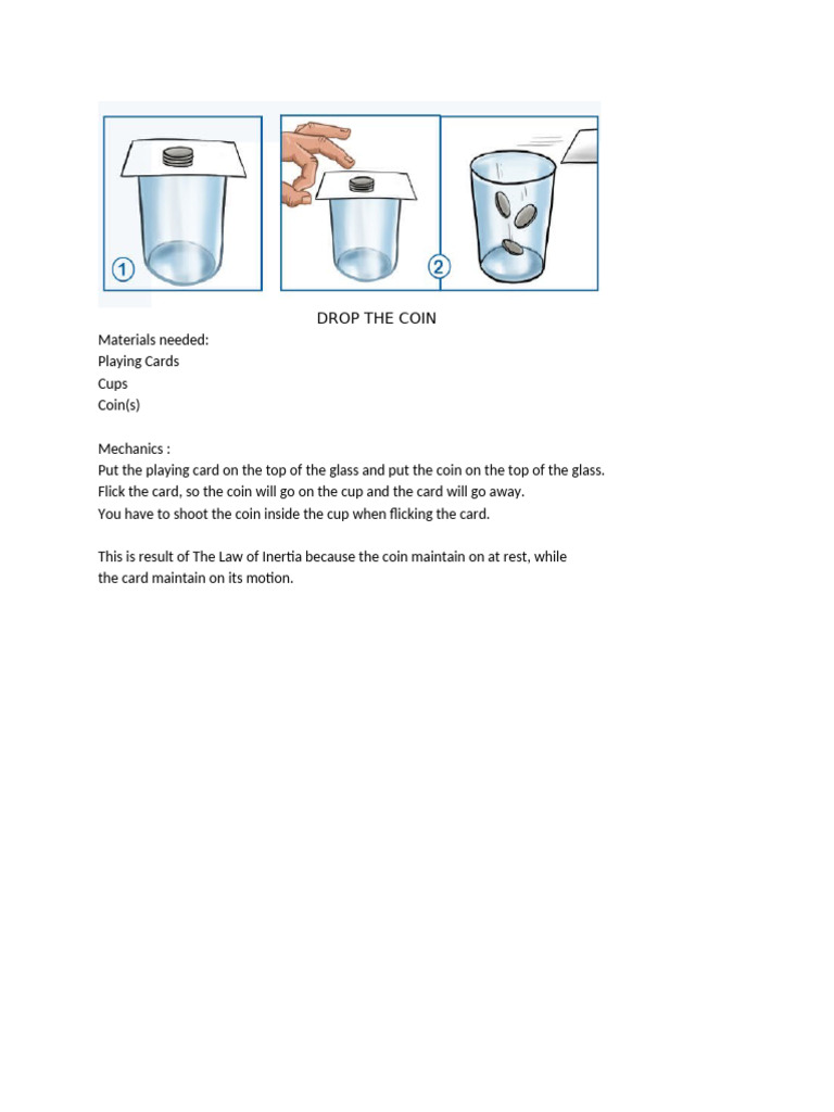 Drop The Coin | PDF
