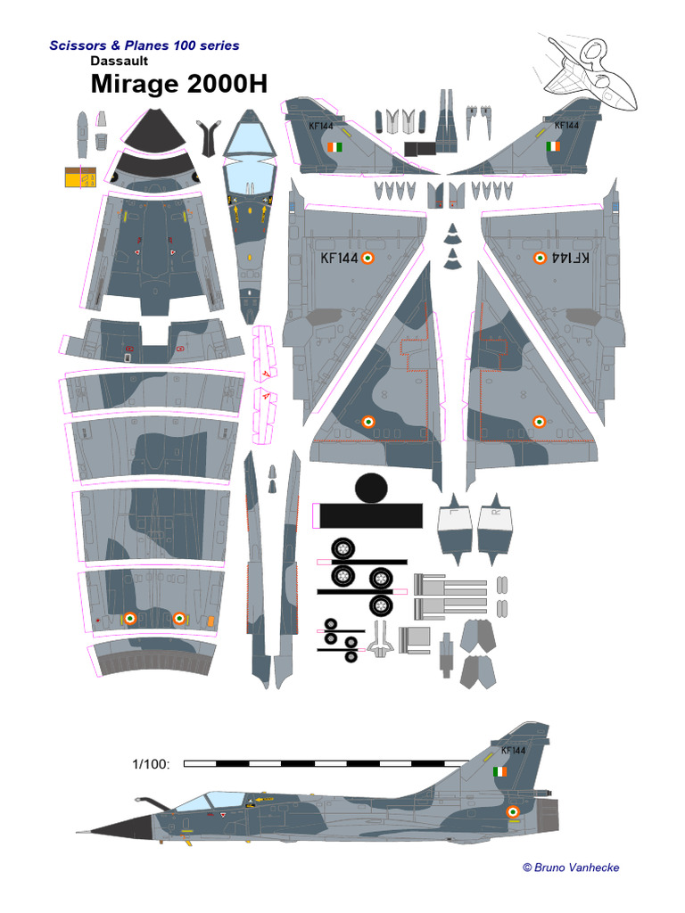 SNP 3507 Dassault Mirage 2000H | PDF