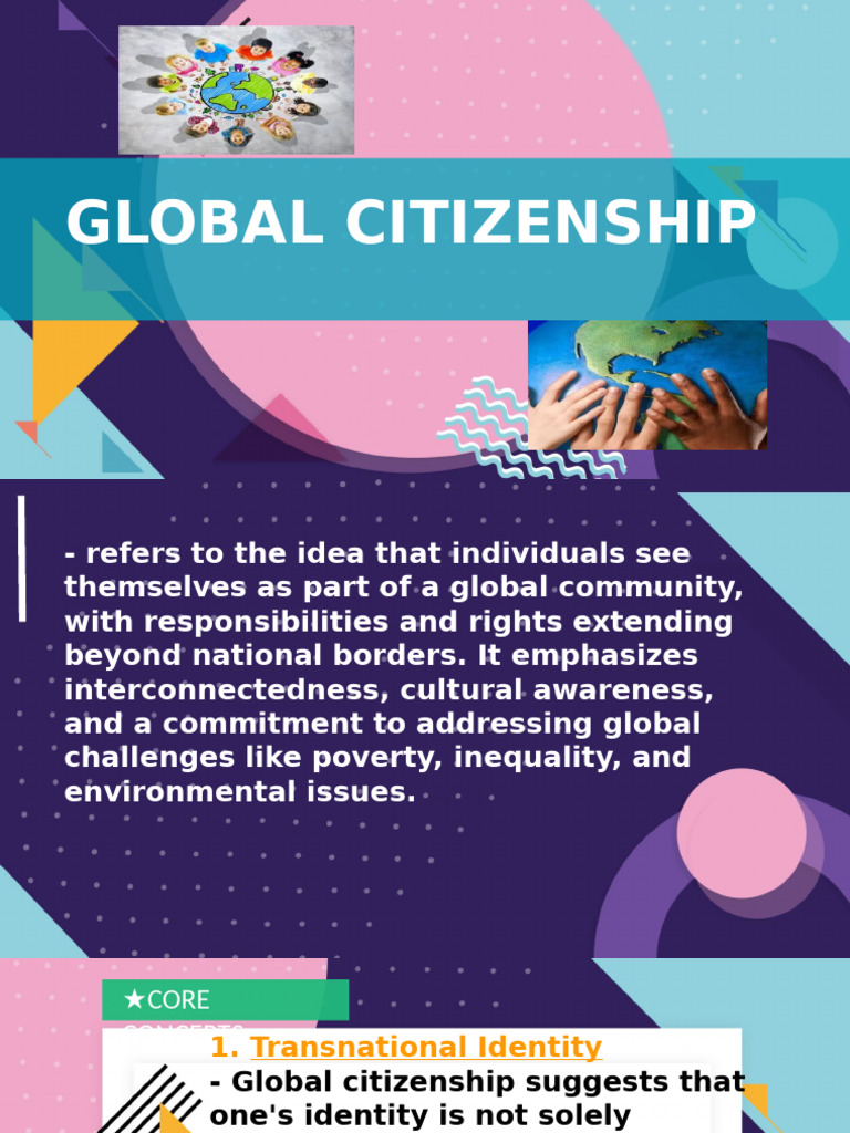 Week 18 Xii Global - Citizenship | PDF | Sustainability | Social Psychology