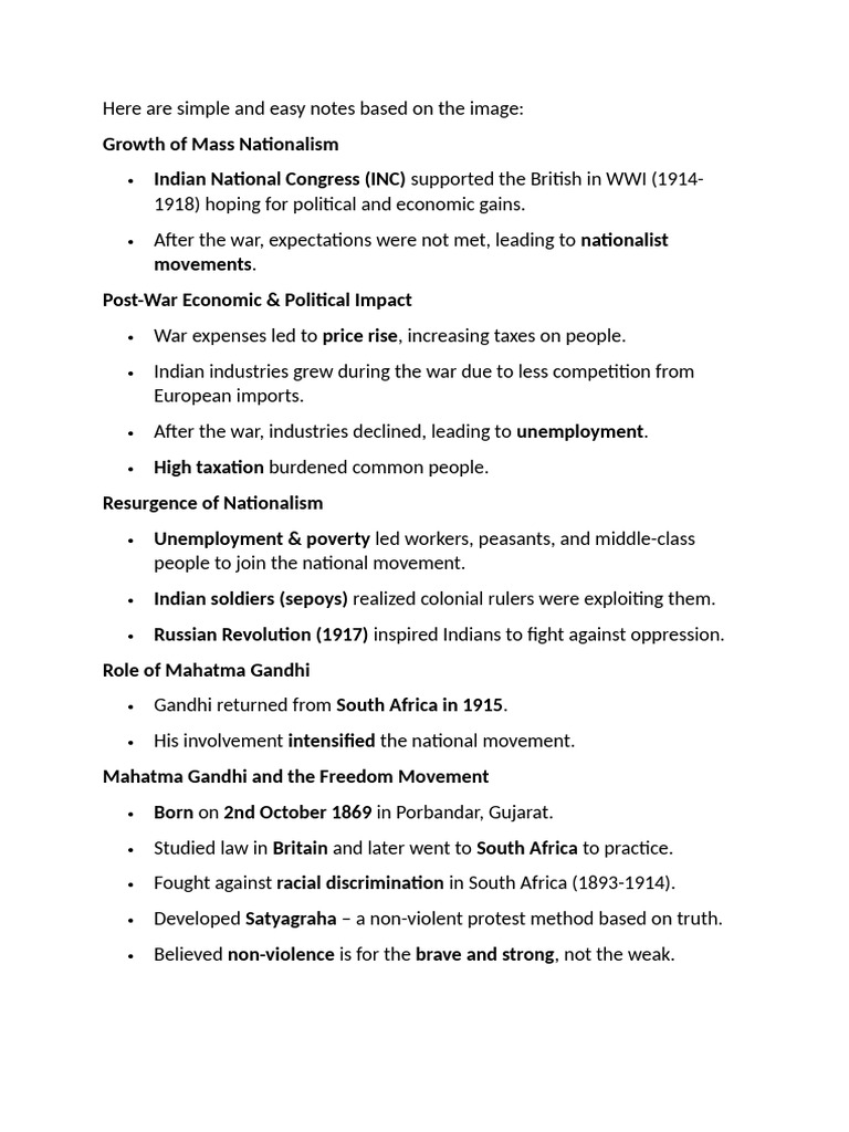 History | PDF | Mahatma Gandhi | India–United Kingdom Relations