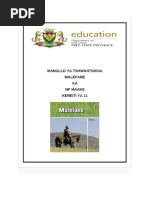 Thulaganyo DIPŠHEŠAMARE Updated - 014547 | PDF