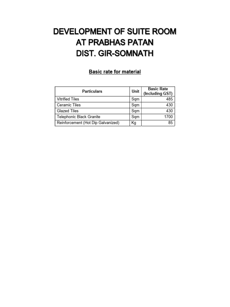 Basic Rate | PDF