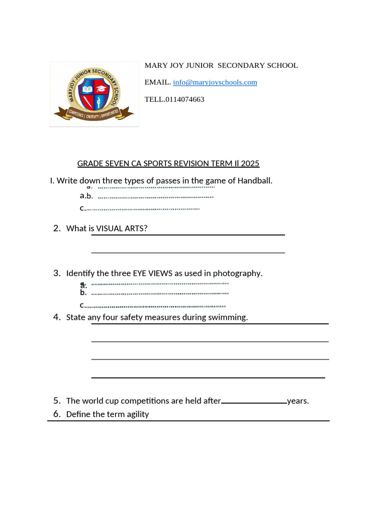G-7 CA &sports August Holiday Task | PDF